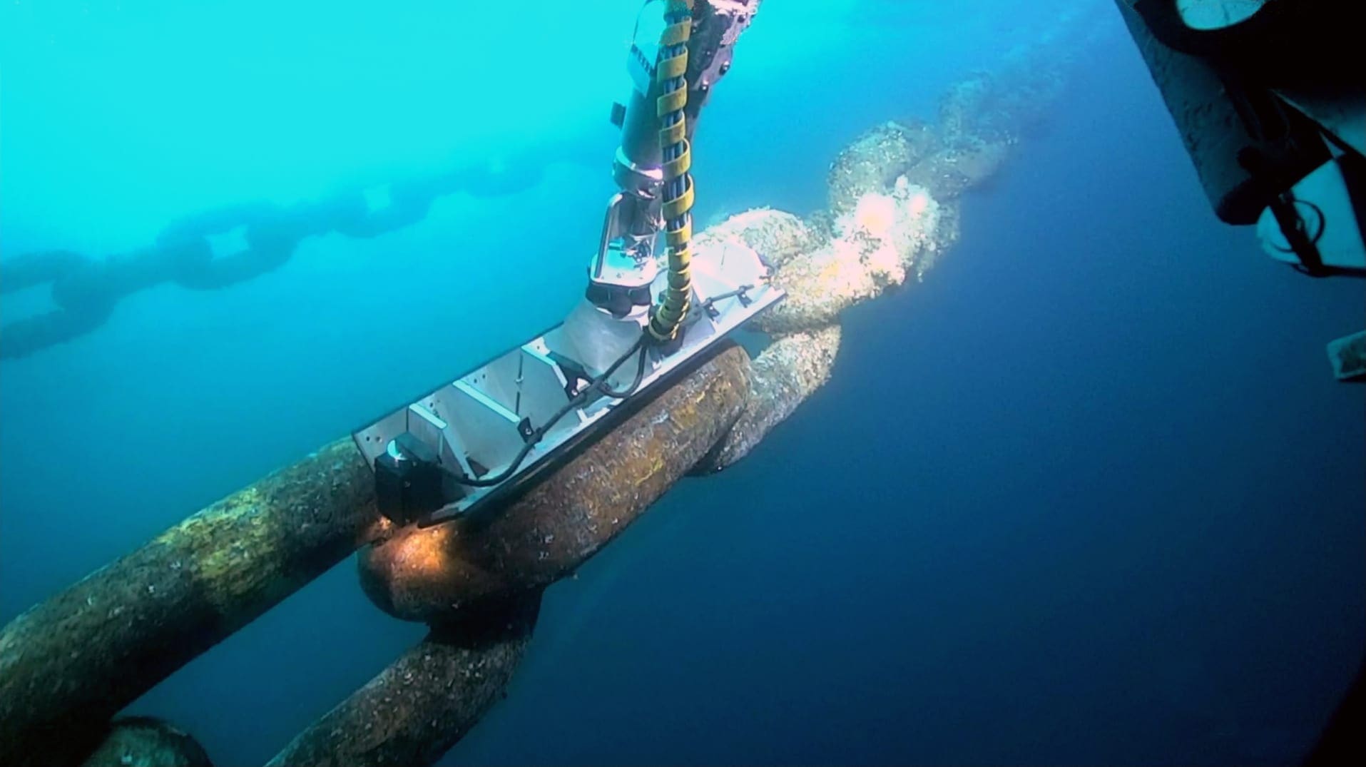 Accurate mooring chain inspections - Ashtead Technology