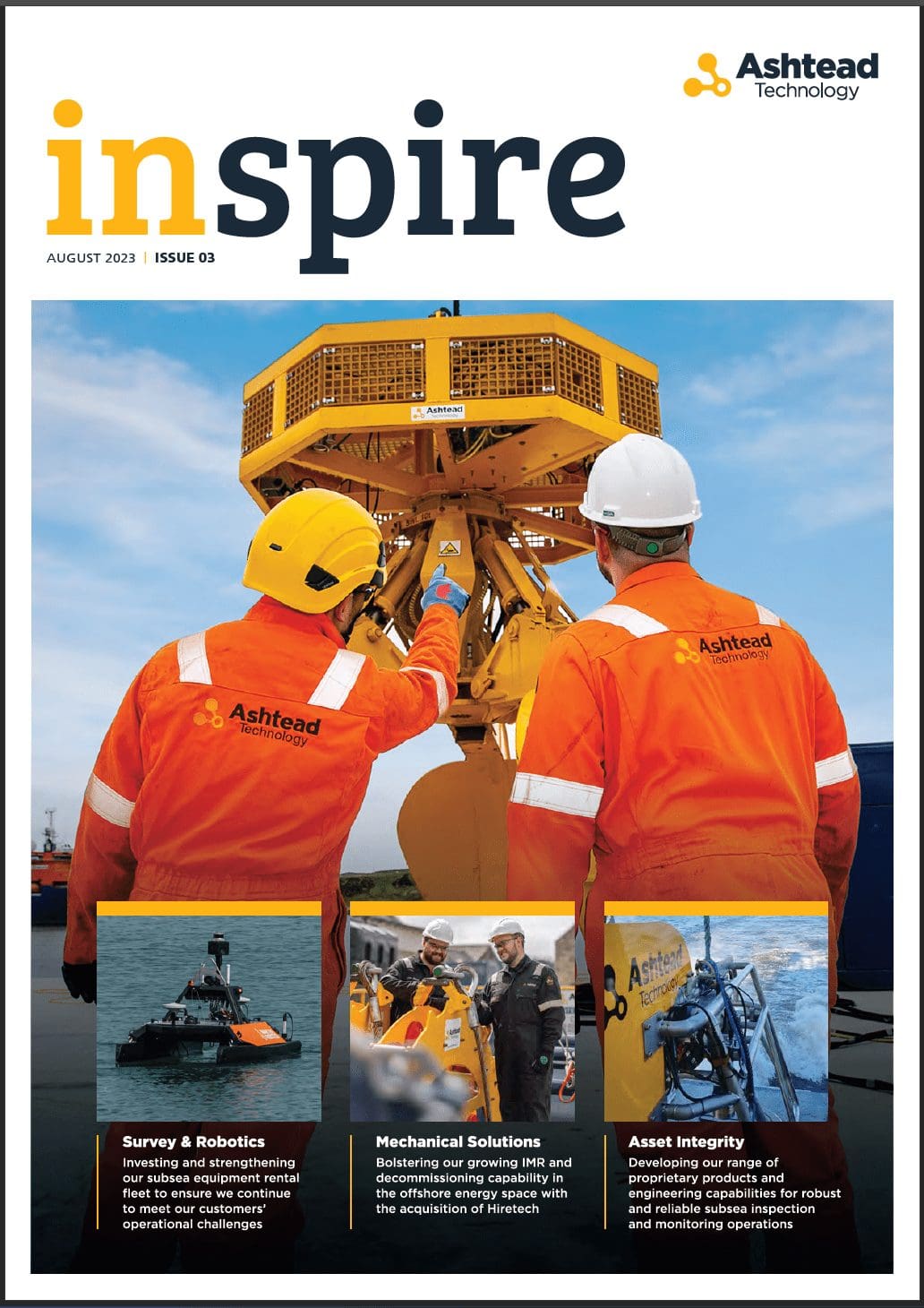Inspire magazine (issue 3) - Ashtead Technology