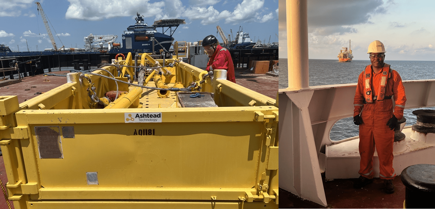 Platform jacket marine growth measurement - Ashtead Technology